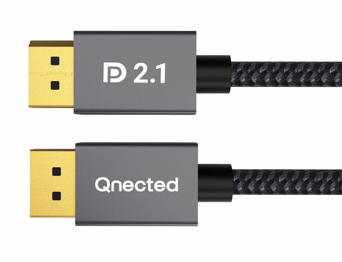 Qnected® DisplayPort 2.1 kabel 2 meter bestellen? – Qnected